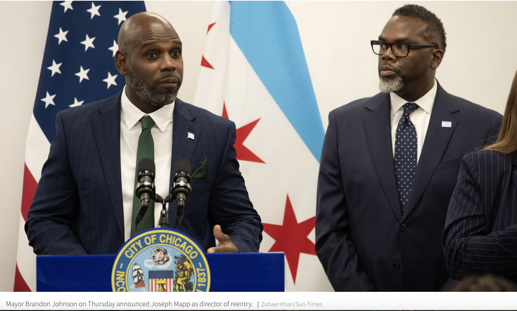 WBEZ Chicago: Johnson appoints director of reentry to lead office to ...